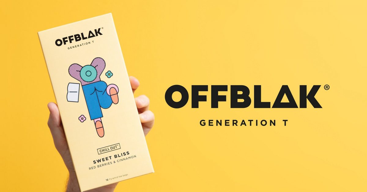 OFFBLAK Redefines Tea Industry with Bold Packaging