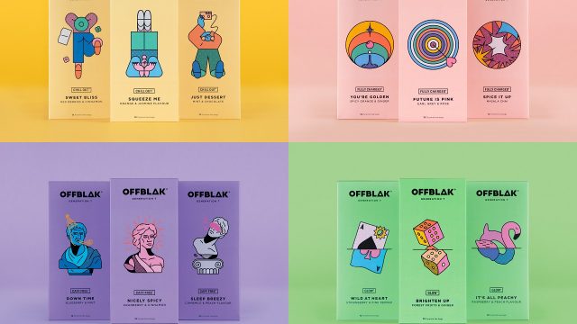 OFFBLAK Redefines Tea Industry with Bold Packaging
