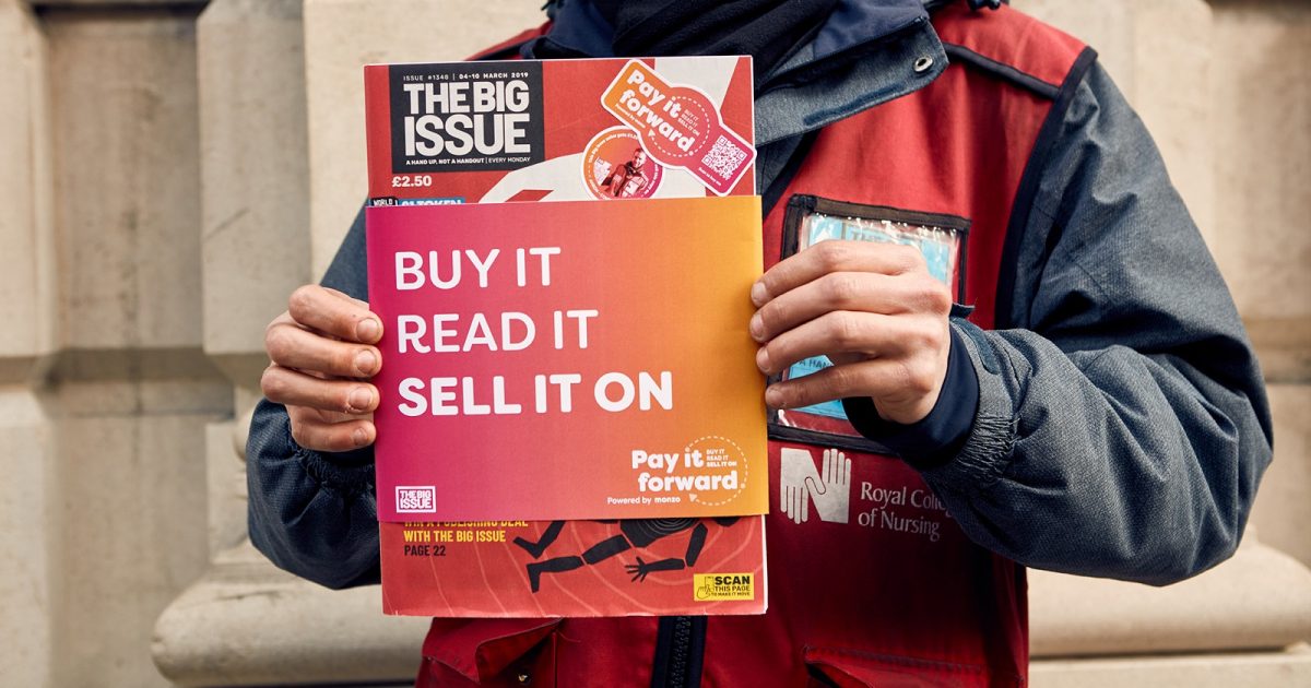Big Issue Issues the World’s First Resellable Magazine