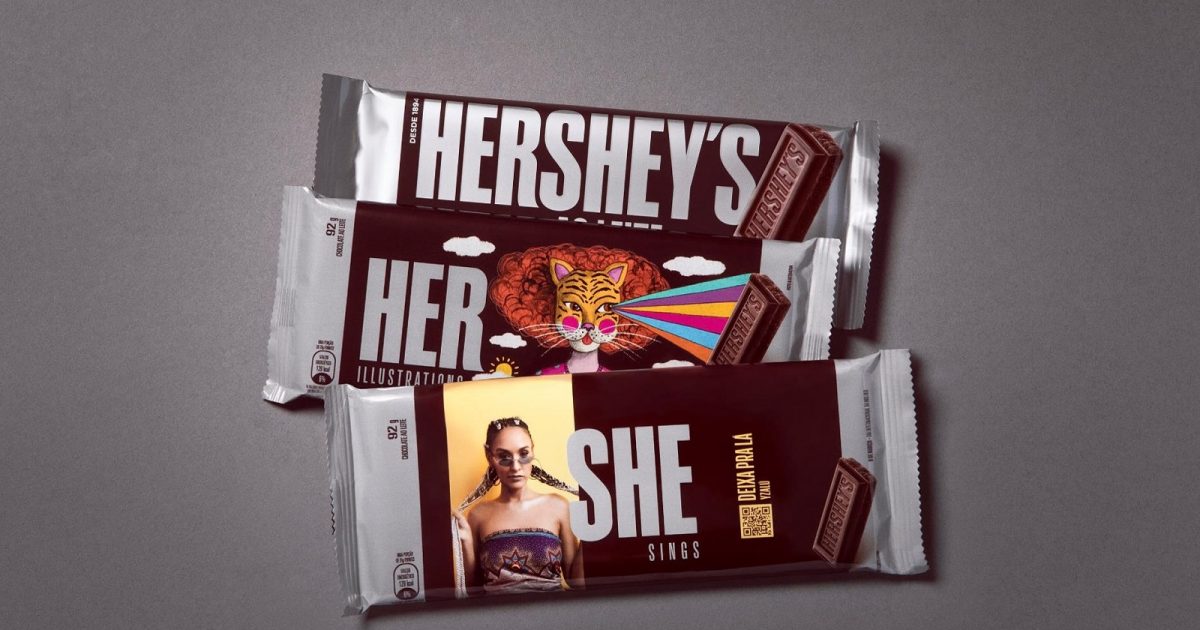 Hershey’s Lends Packaging for Women to be Creative