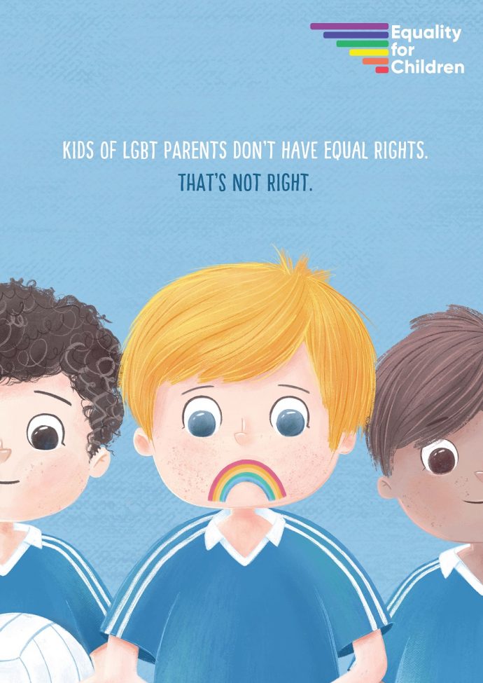 Rainbow Eclipses the Smiles of Kids of LGBTQ+ Parents