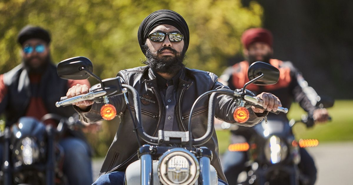 Sikh Motorcyclists Can Ride Helmetless & Still Be Safe