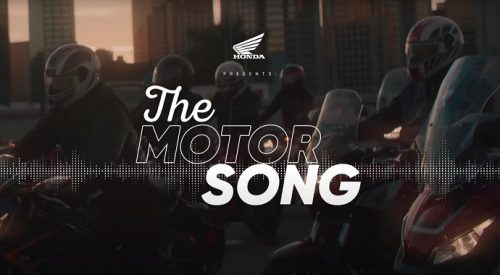 #TBT: Honda Riders Play a Symphony of Motorcycles